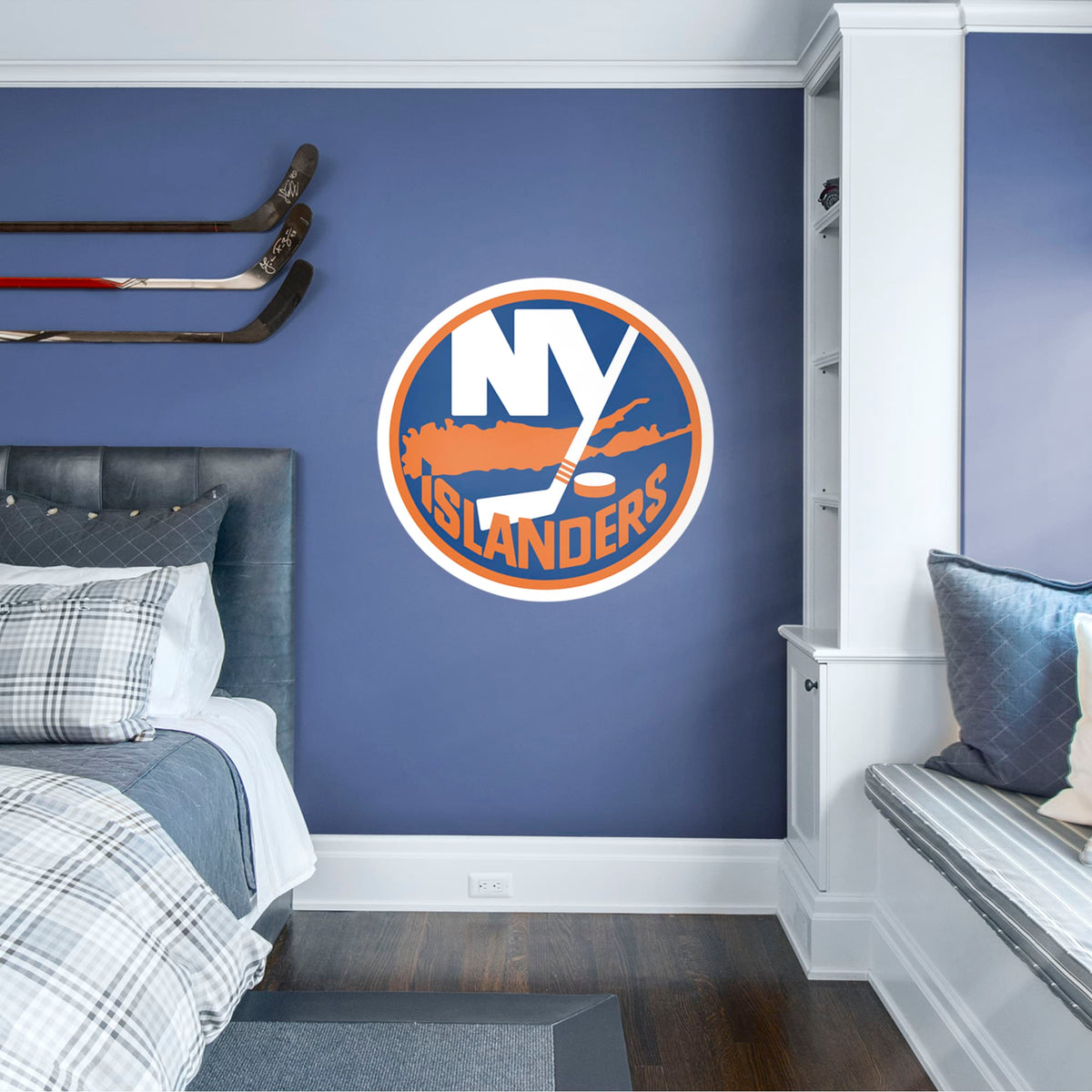 New York Islanders: Logo Removable Wall Decal | Fathead Official Site