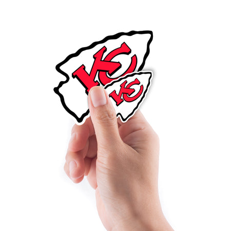 Kansas City Chiefs - 5 Logo Minis (Mixed Sizes) - Official NFL - Reusa ...