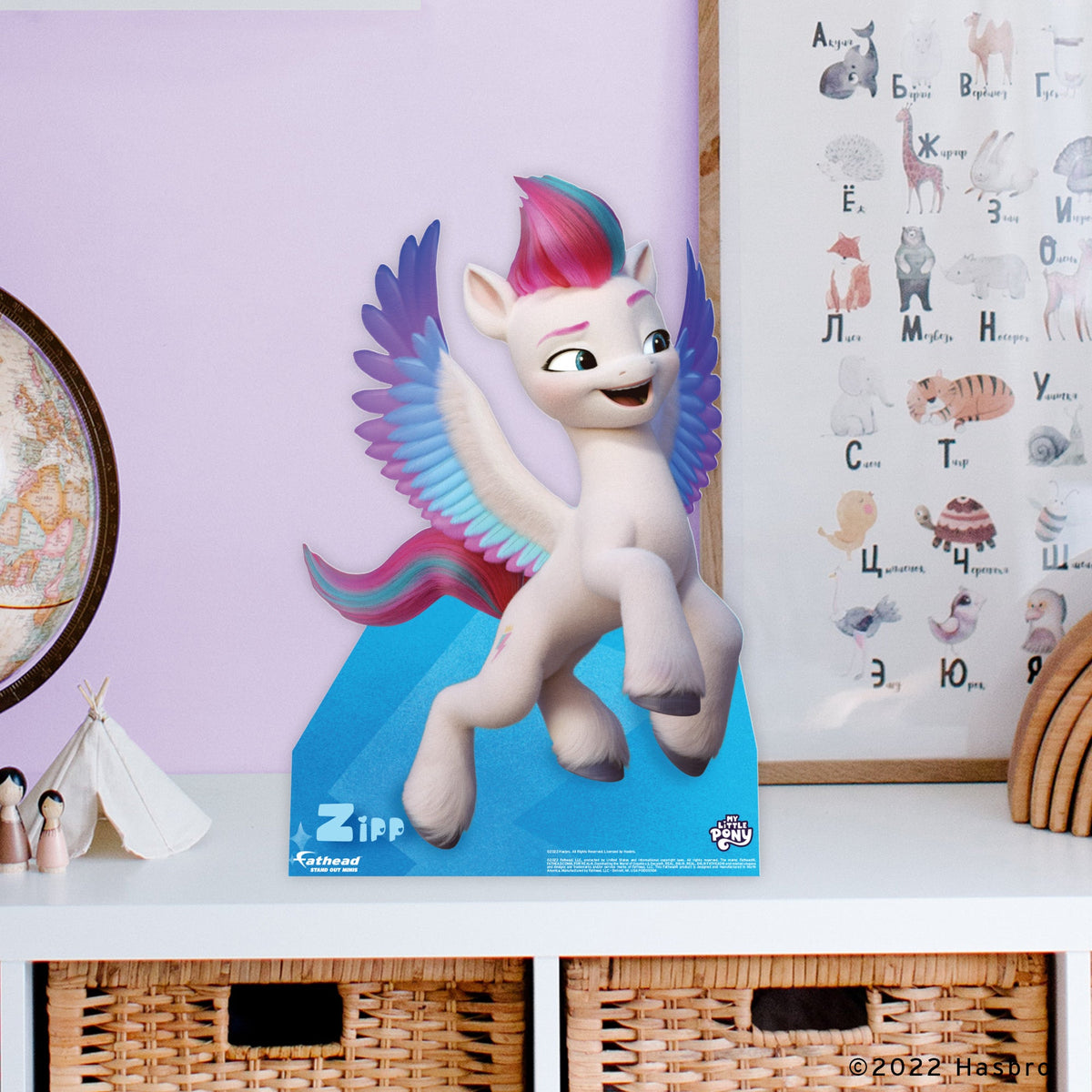 Zip - My Little Pony - Mini Stand Out - Official Hasbro - Cardstock Cu ...