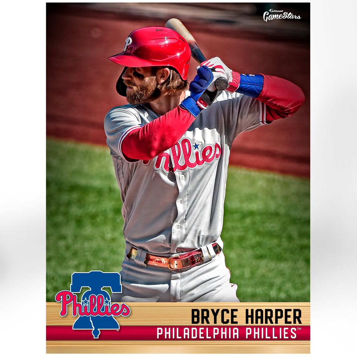 Bryce Harper - GameStars Series - Peel & Stick Poster - Official MLB ...