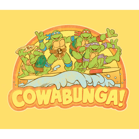 Teenage Mutant Ninja Turtles - "Cowabunga" - Peel & Stick Poster - Off ...