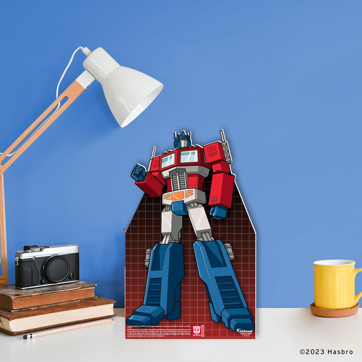 Optimus Prime - Transformers - Mini Stand Out - Official Hasbro - Card ...