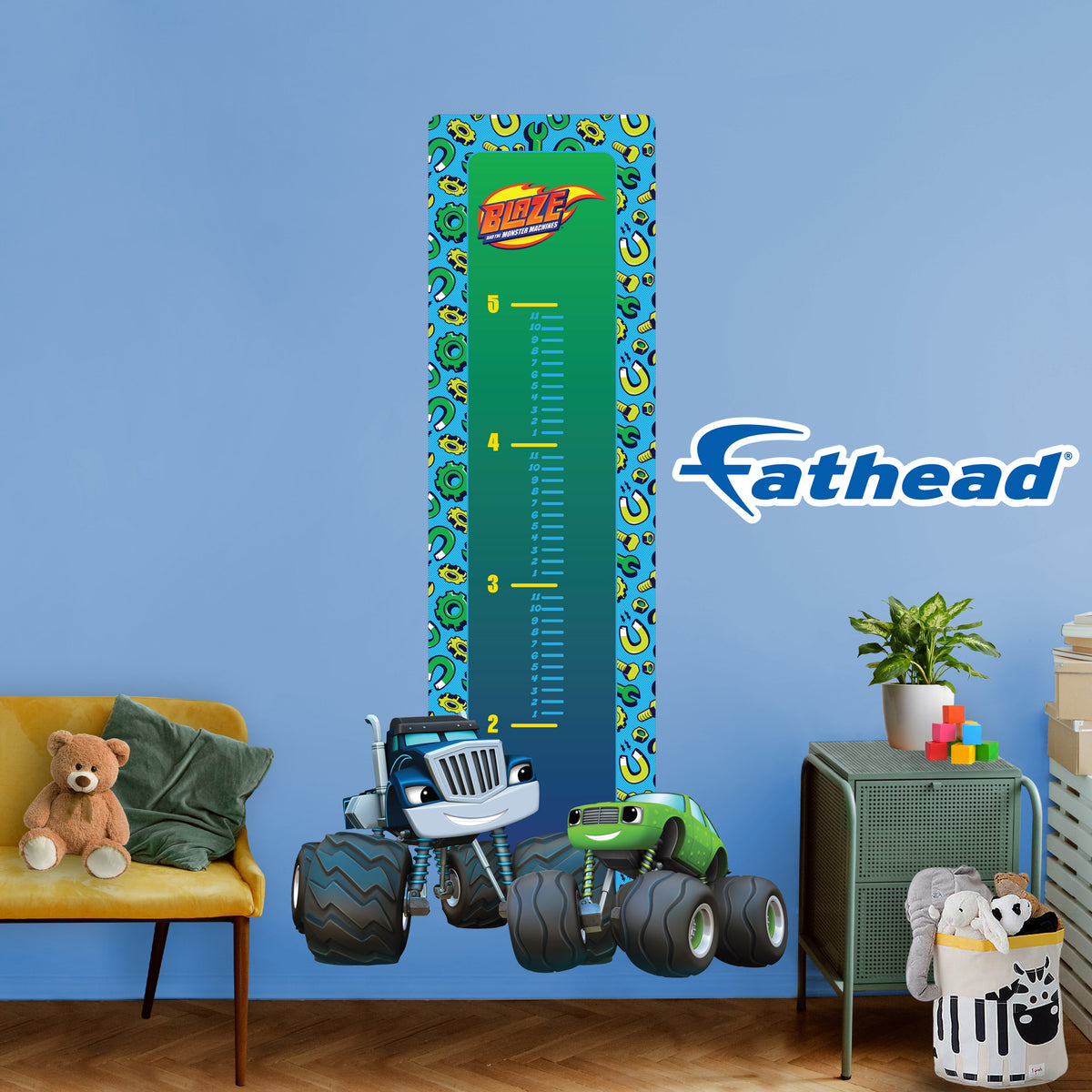 Blaze and the Monster Machines Crusher & Pickle - Growth Chart - Offic ...