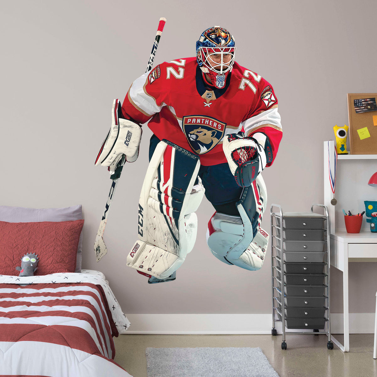 Sergei Bobrovsky NHL Removable Wall Decal | Fathead Official Site