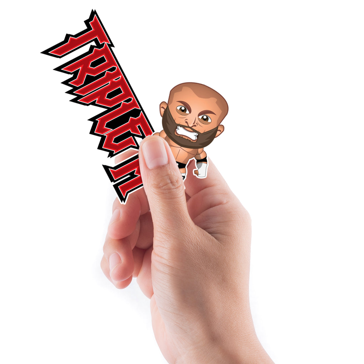 Triple H - 5 Minis (Mixed Sizes) - Official WWE - Reusable Vinyl Decal ...