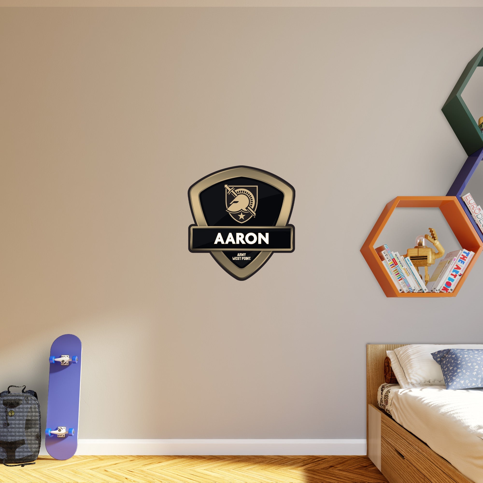 Army Black Knights - Badge - With Personalized Name - Official NCAA ...