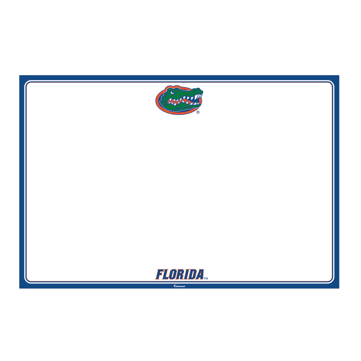 Florida Gators - Dry Erase Whiteboard - Official NCAA - Reusable Vinyl ...