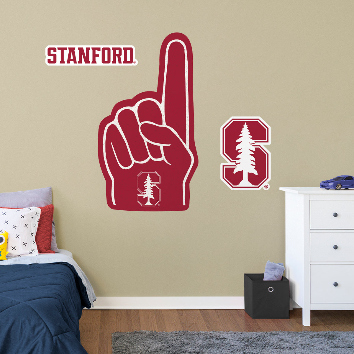 Stanford Cardinal - RealBig Foam Finger Collection - Official NCAA - R ...