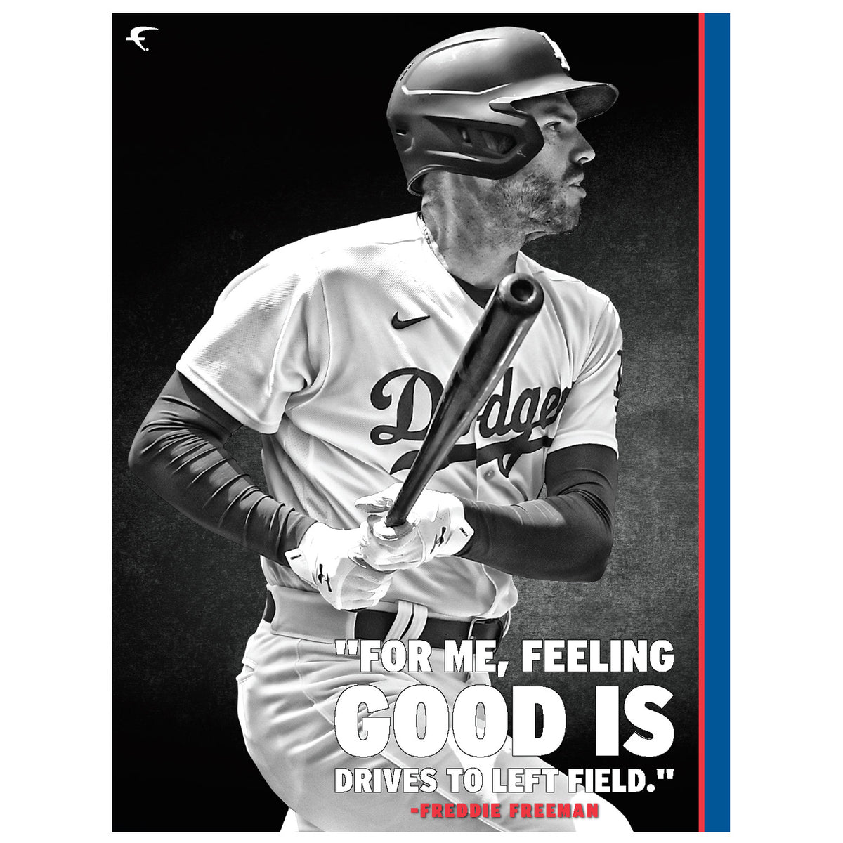 Freddie Freeman - Inspirational - Peel & Stick Poster - Official MLB ...