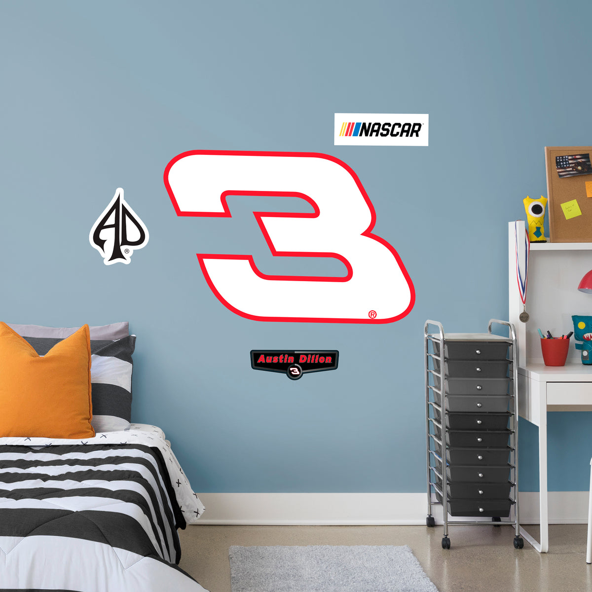 Austin Dillon #3 Logo - RealBig Logo Collection - Official NASCAR - Re ...