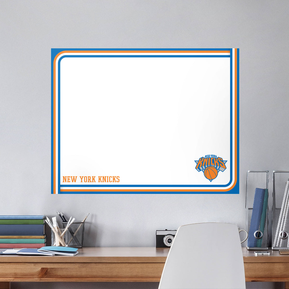 New York Knicks - Dry Erase Whiteboard - Official NBA - Reusable Vinyl ...