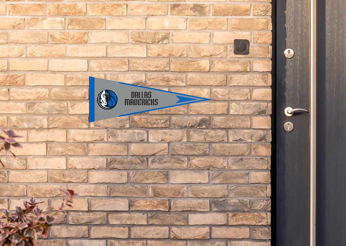 Dallas Mavericks - Pennant - Outdoor Wall Decal - Official NBA - Scrat ...