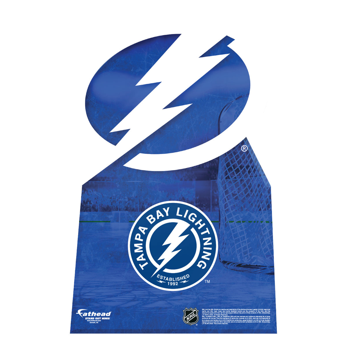 Tampa Bay Lightning Logo - Mini Stand Out - Official NHL - Cardstock C ...