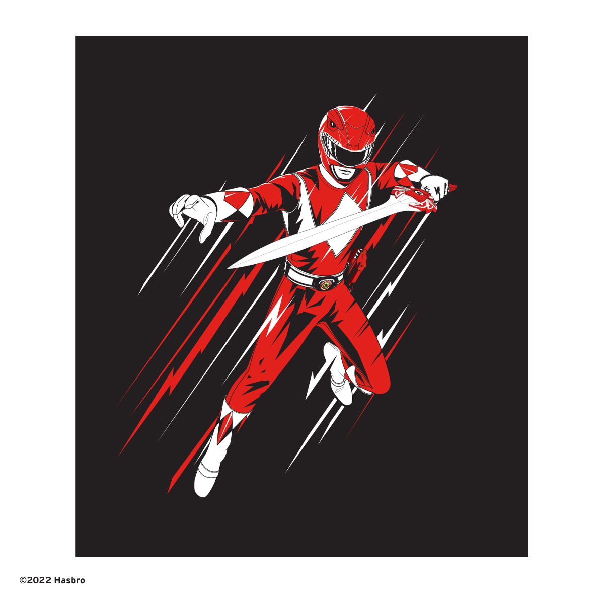 Power Rangers Combat Mode - Peel & Stick Poster - Official Hasbro - Re ...