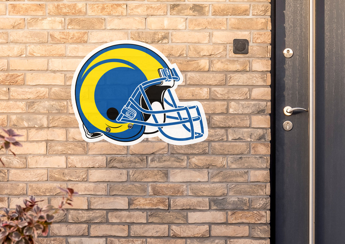 Los Angeles Rams - Helmet - Outdoor Wall Decals - Official NFL - Scrat ...