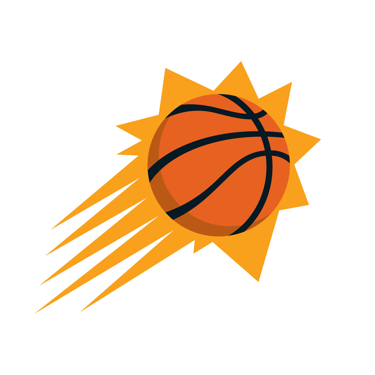 Logo - Big Head - Official NBA - Phoenix Suns - Foam Core Cutout – Fathead