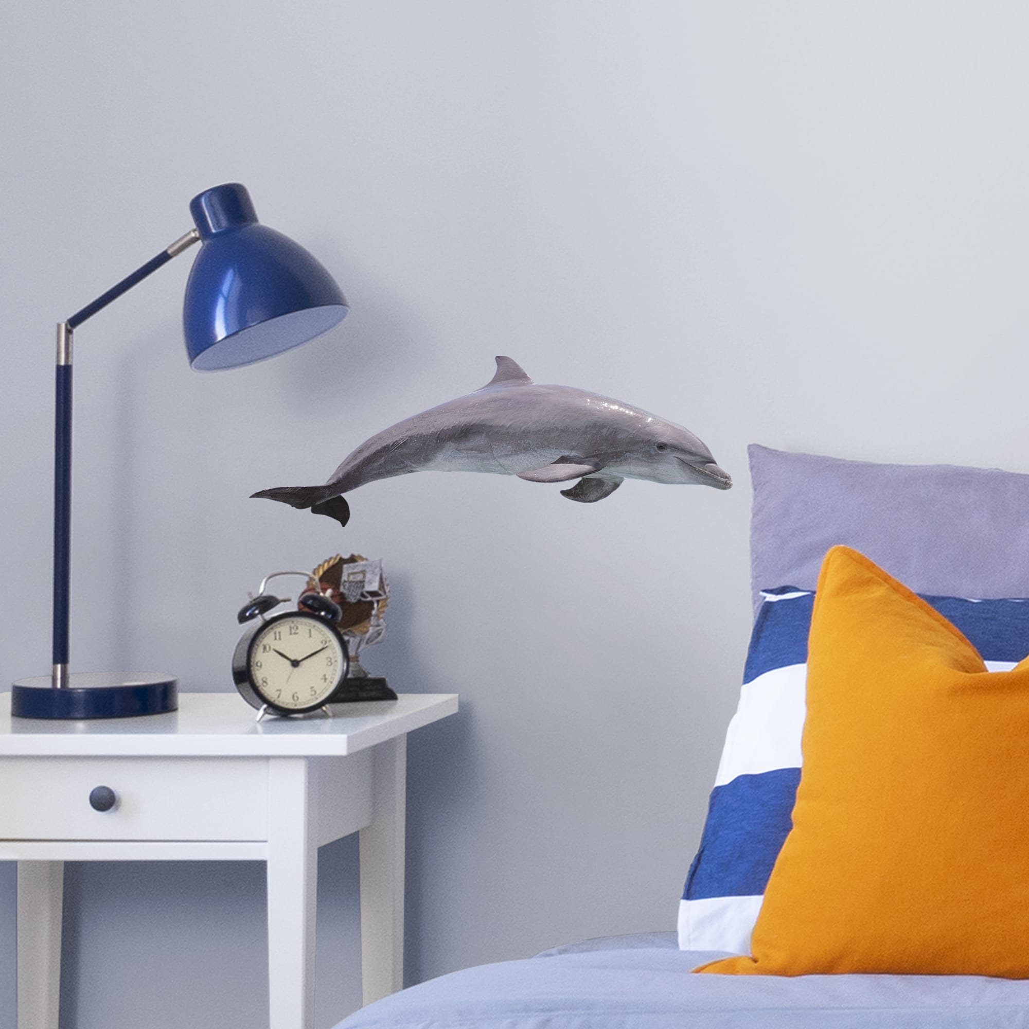 Bottle Nose Dolphin Removable Vinyl Decal | Fathead Official Site