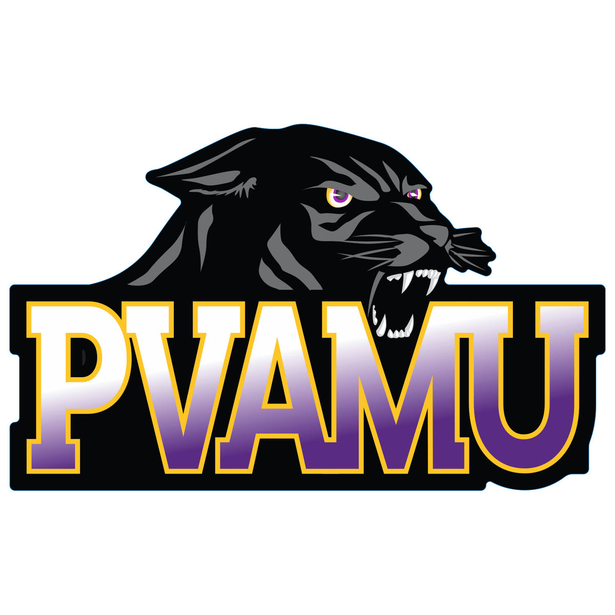 Prairie View A&M Panthers - Logo - Outdoor Wall Decals - Official NCAA ...
