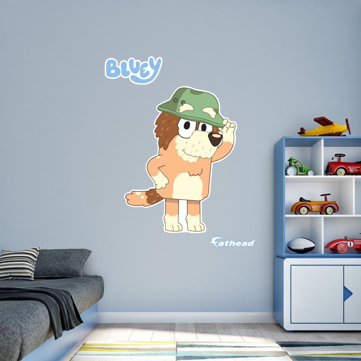 Grandad - Bluey - RealBig Collection - Official BBC - Reusable Vinyl W ...
