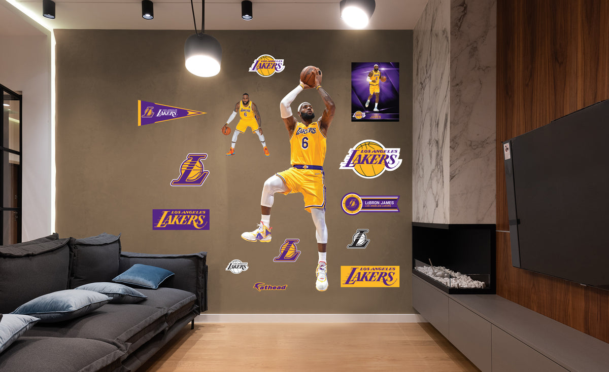 LeBron James Fadeaway - RealBig Collection - Official NBA - Los Angele ...