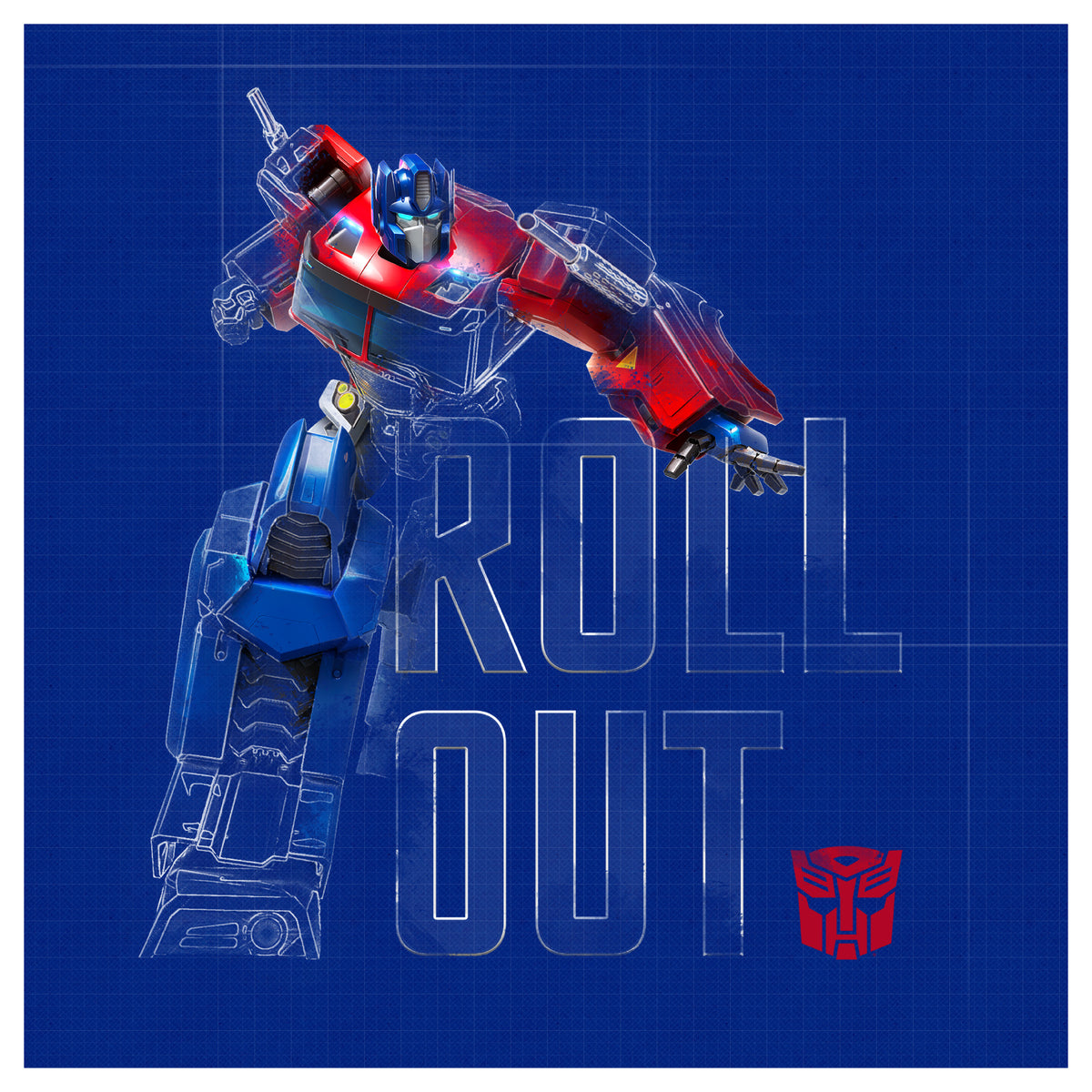 Transformers Optimus Prime - Peel & Stick Poster - Official Hasbro - T ...