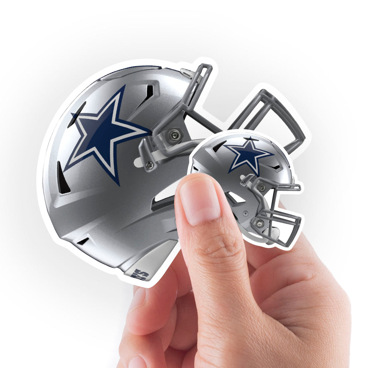 Dallas Cowboys - 5 Helmet Minis (Mixed Sizes) - Official NFL - Reusabl ...