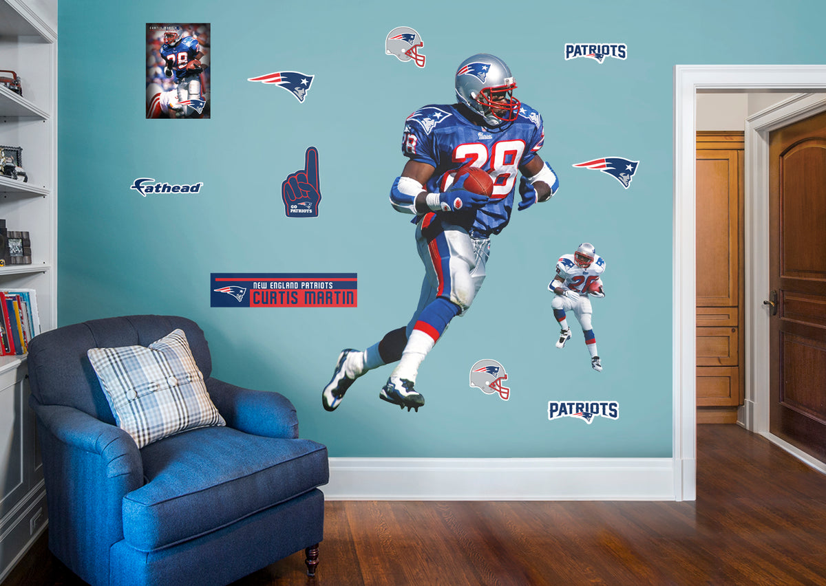 Curtis Martin - RealBig Legend Collection - Official NFL - New England ...