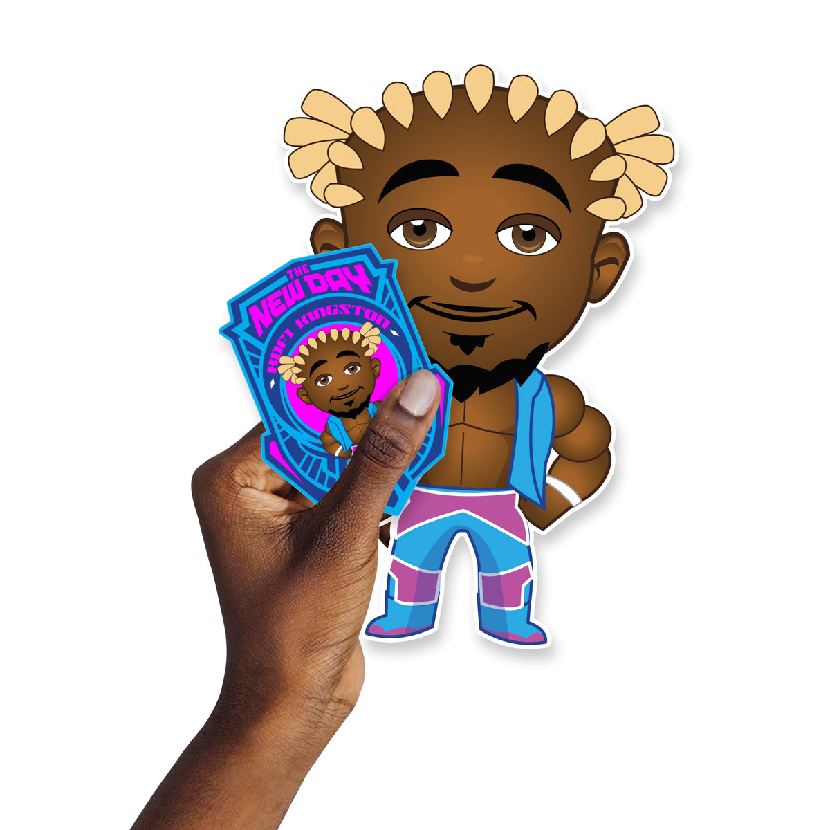 Kofi - 5 Minis (Mixed Sizes) - Official WWE - Reusable Vinyl Decals ...