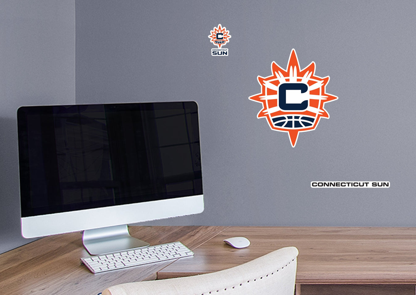 Connecticut Sun: Connecticut Sun Logo - Officially Licensed WNBA Remov ...