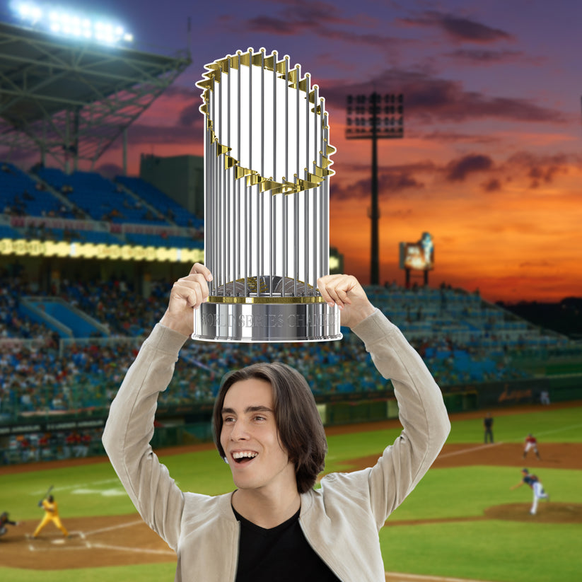 Commisioner's Trophy - Big Head - Official MLB - Foam Core Cutout – Fathead