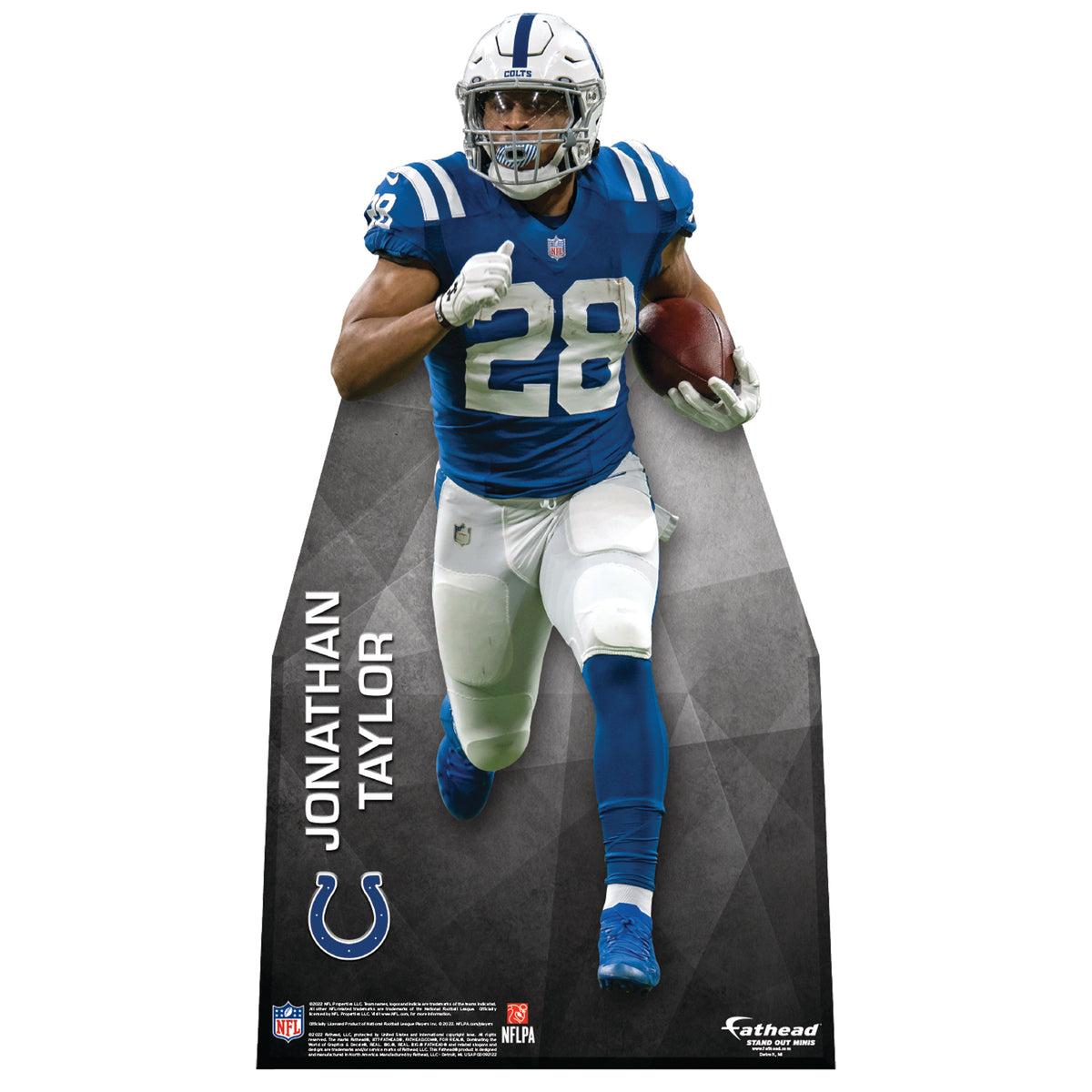 Jonathan Taylor - Mini Stand Out - Official NFL - Indianapolis Colts ...
