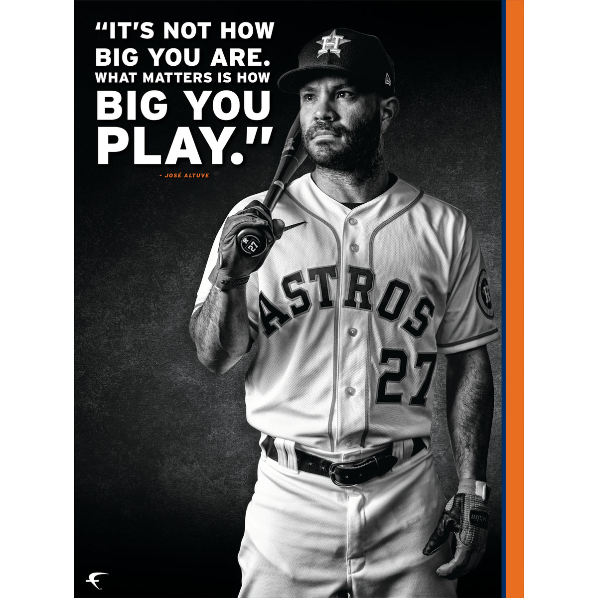 José Altuve - Inspirational - Peel & Stick Poster - Official MLB - Hou ...