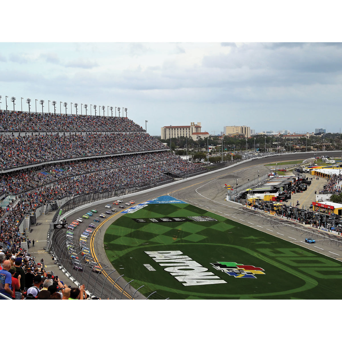 Daytona International Speedway - Peel & Stick Poster - Official NASCAR ...