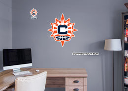 Connecticut Sun: Connecticut Sun Logo - Officially Licensed WNBA Remov ...
