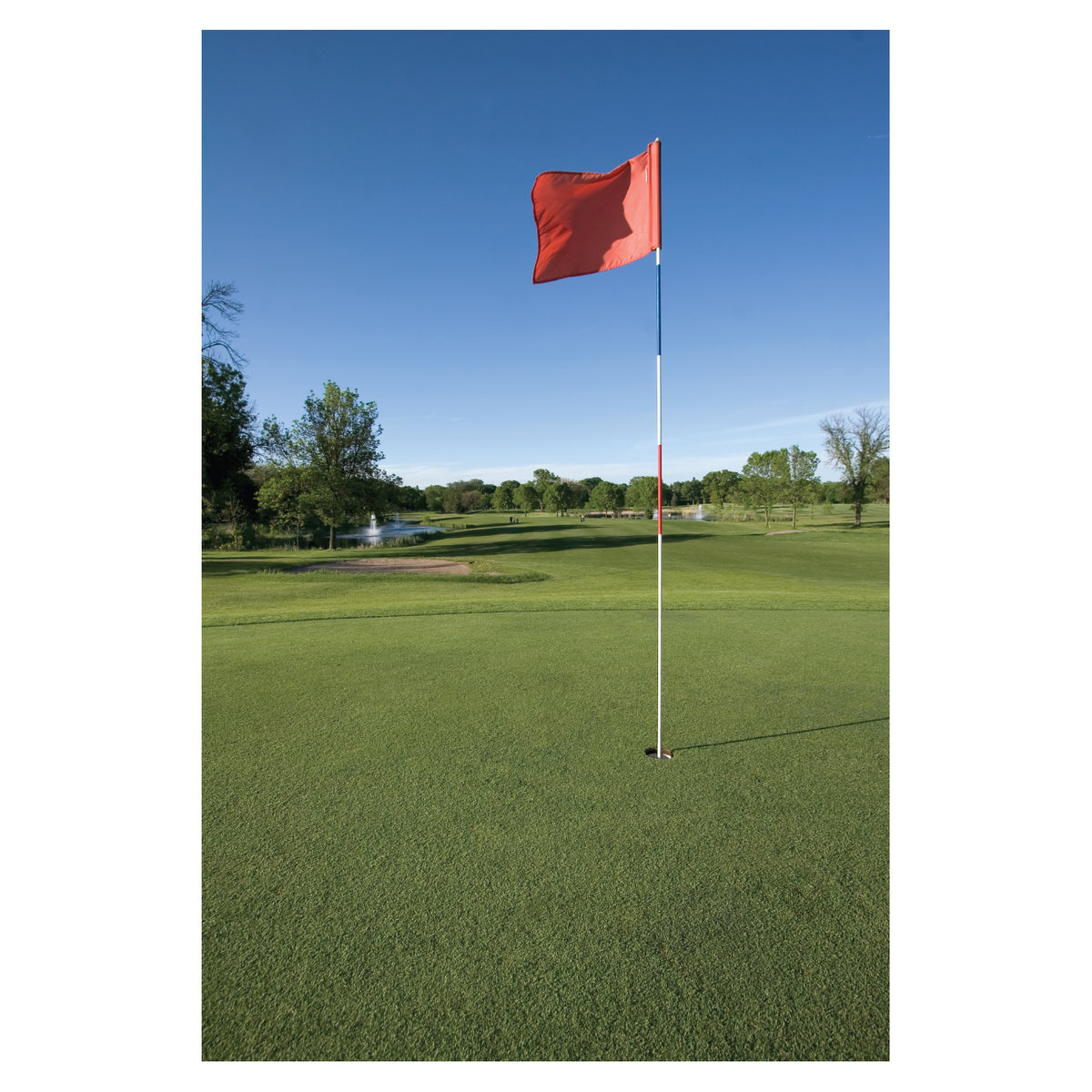 Golf: Red Flag Poster - Removable Adhesive Decal – Fathead