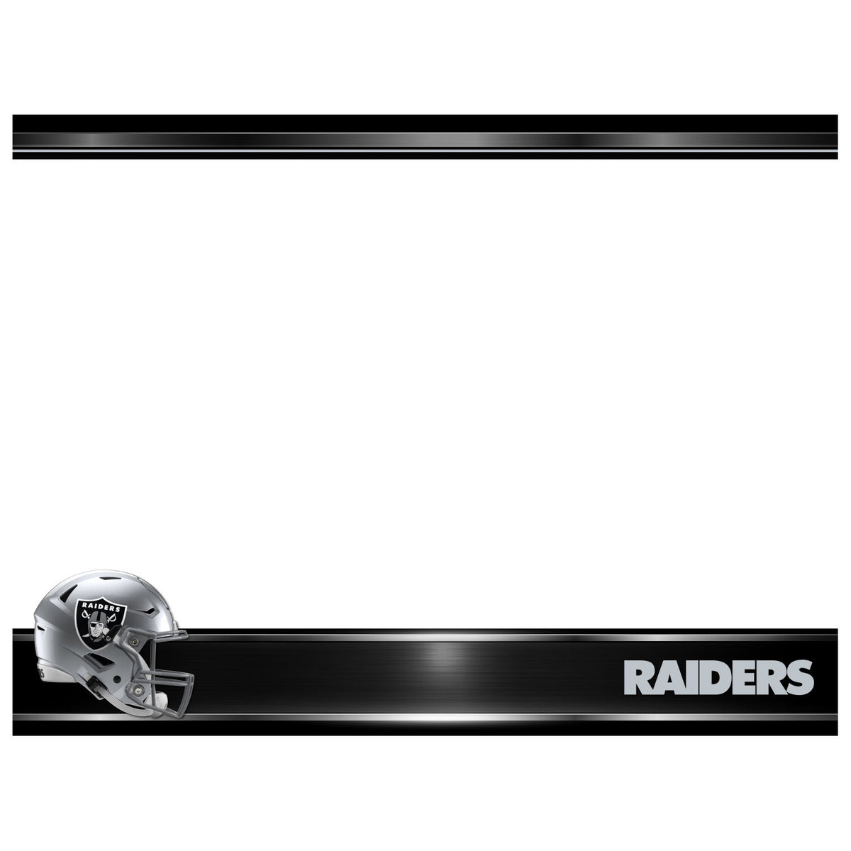 Las Vegas Raiders - Helmet - Dry Erase Whiteboard - Official NFL - Reu ...