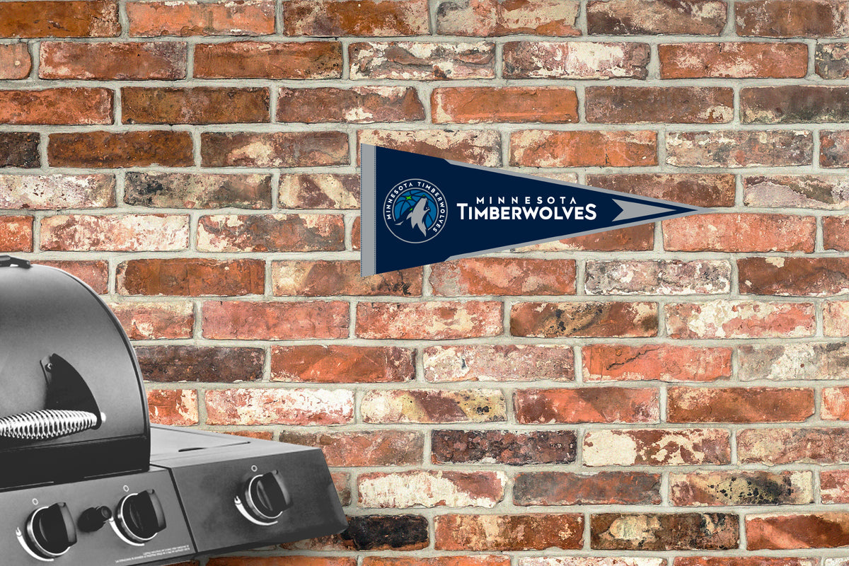 Minnesota Timberwolves - Pennant - Outdoor Wall Decal - Official NBA ...