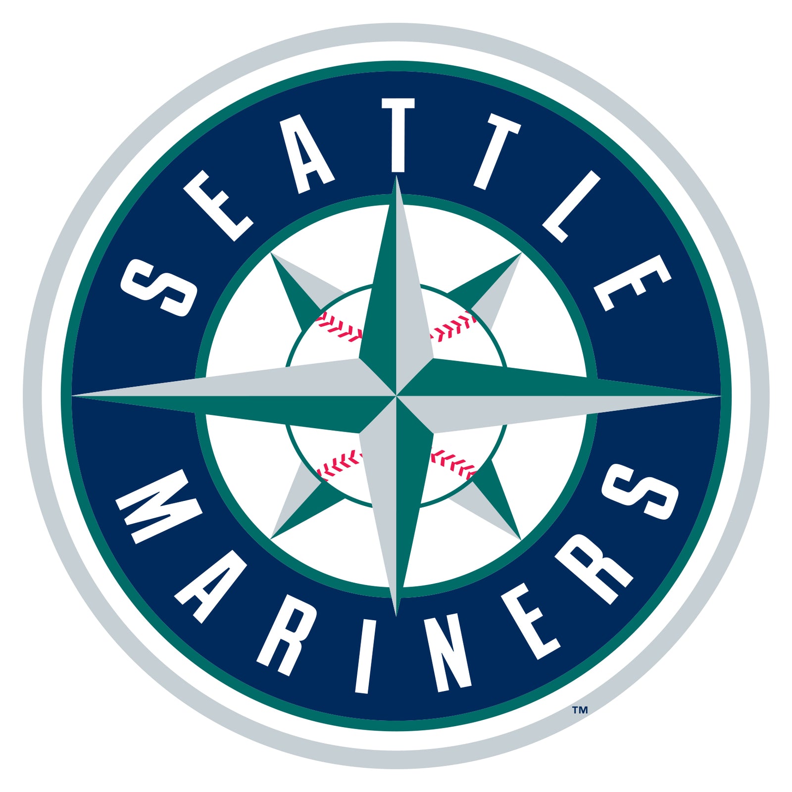 Logo - Big Head - Official MLB - Seattle Mariners - Foam Core Cutout ...