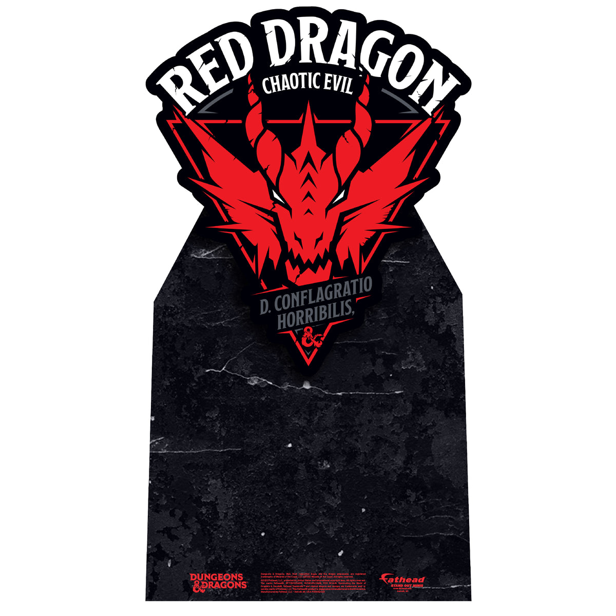 Red Dragon - Dungeons & Dragons - Mini Stand Out - Official Hasbro - C ...