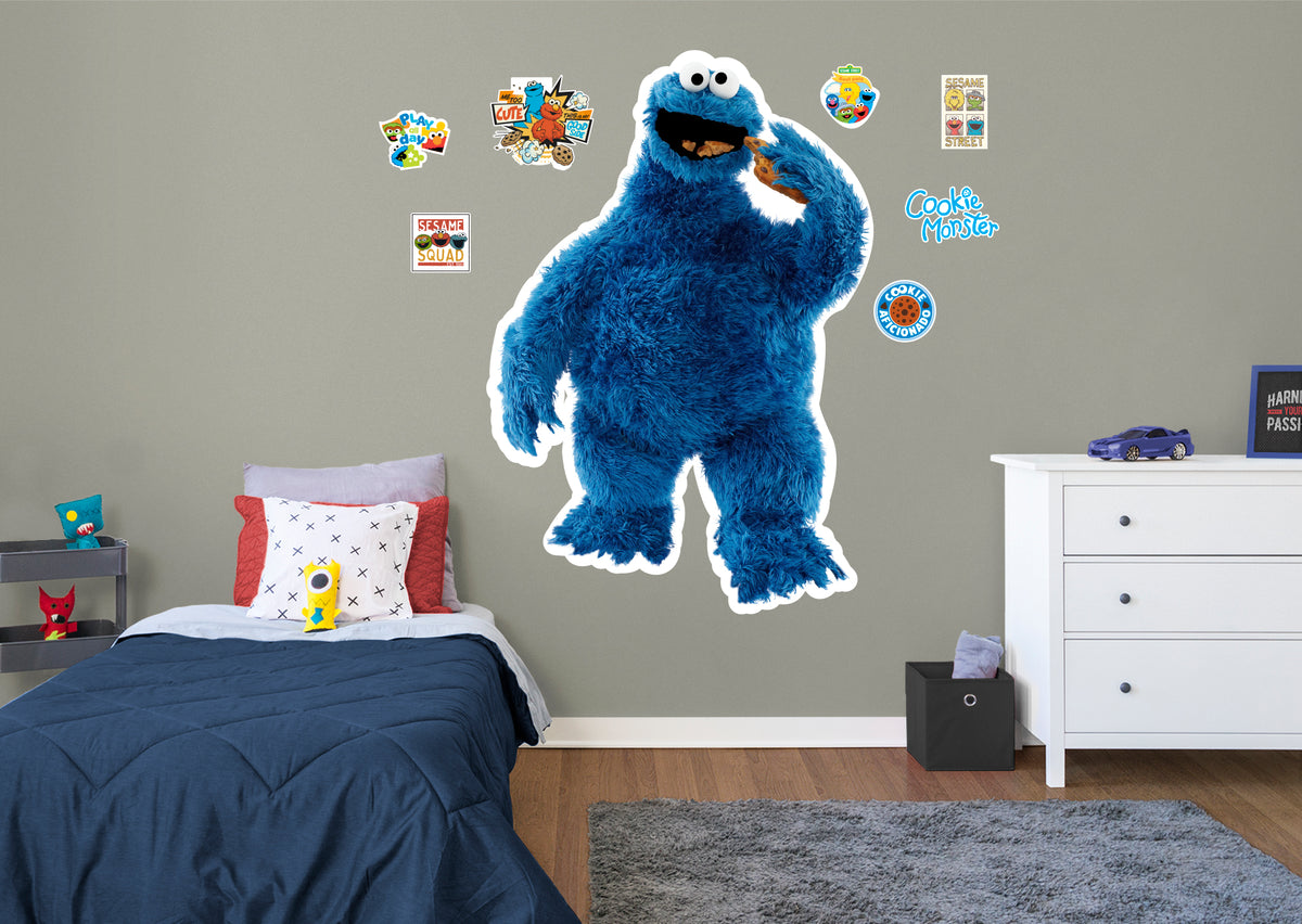 Cookie Monster - RealBig Collection - Official Sesame Street - Reusabl ...