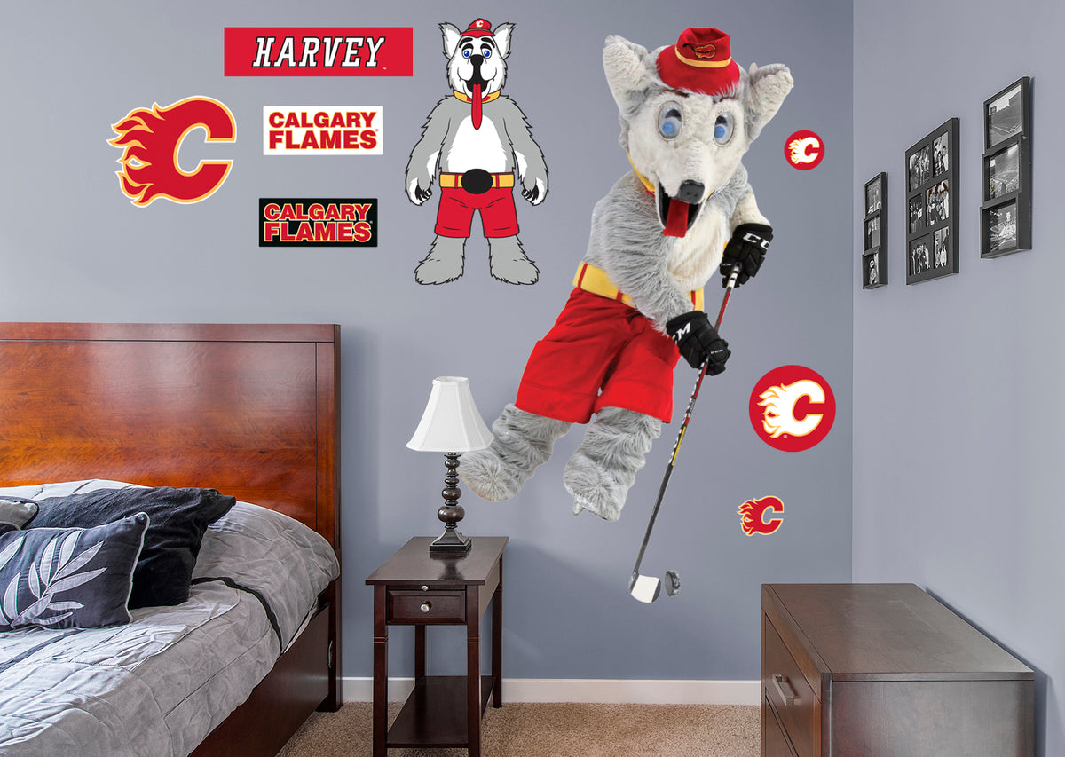 Harvey the Hound - RealBig Mascot Collection - Official NHL - Calgary ...