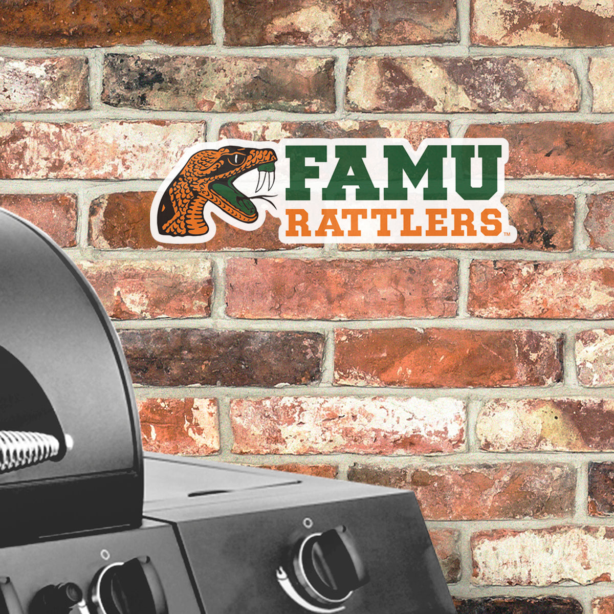 Florida A&M Rattlers - Logo - Outdoor Wall Decals - Official NCAA - Sc ...