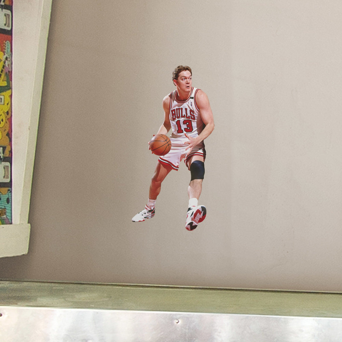 Luc Longley NBA Removable Wall Decal | Fathead Official Site