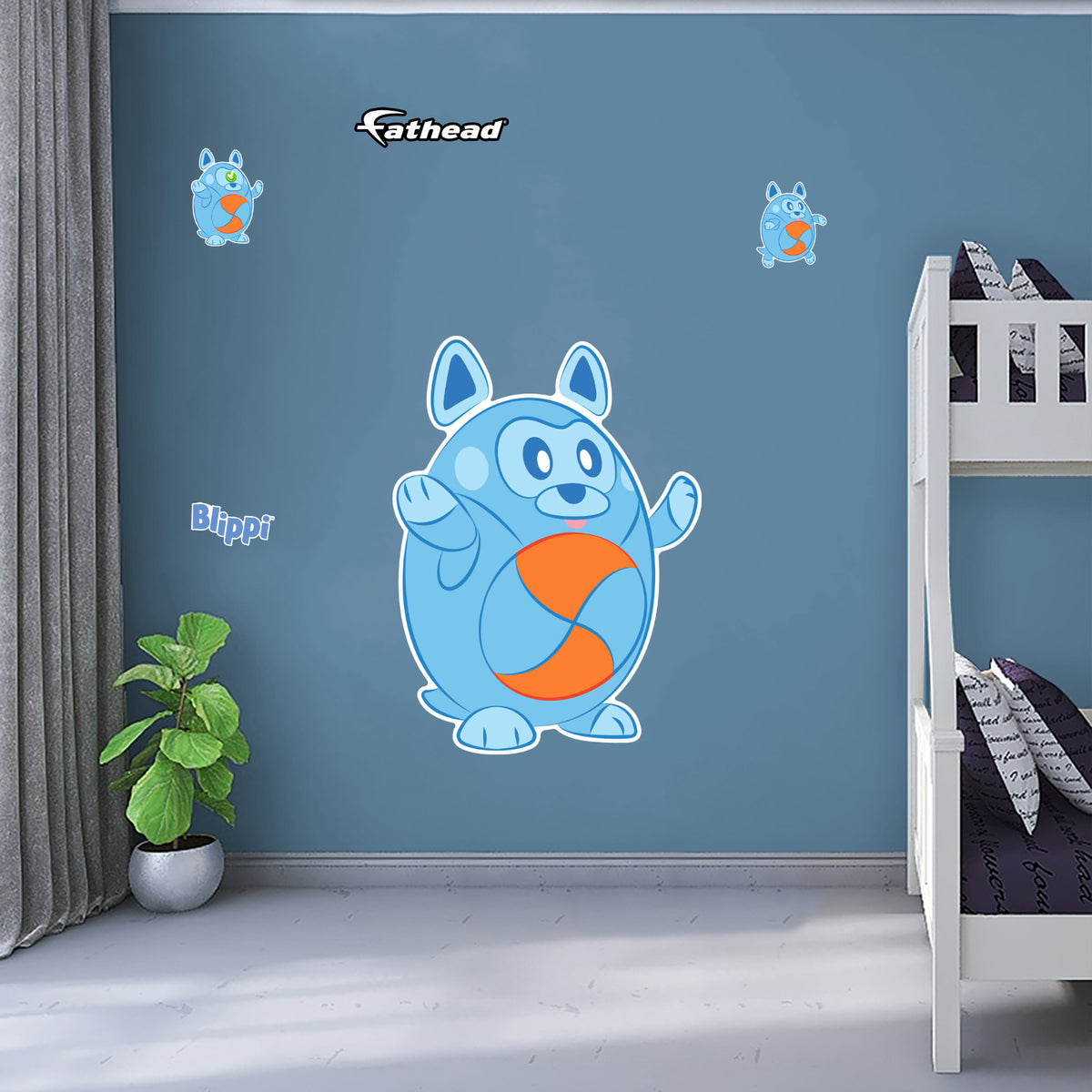 Blippi - RealBig Collection - Official Blippi - Reusable Vinyl Wall De ...