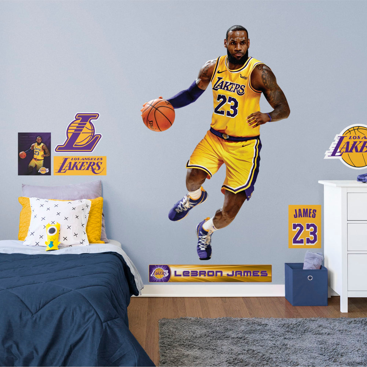 LeBron James Removable Wall Decal | Fathead Official Site