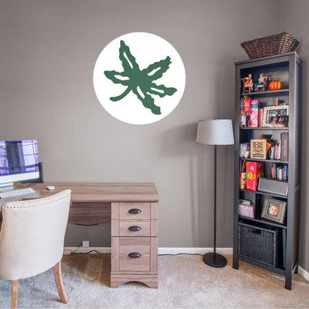 Ohio State Buckeyes: Buckeye Leaf Wall Decals | Fathead Official Site