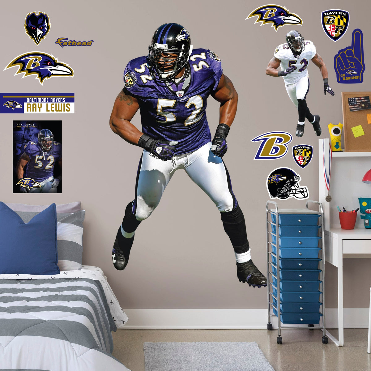 Ray Lewis: Legend Removable Wall Decal | Fathead Official Site
