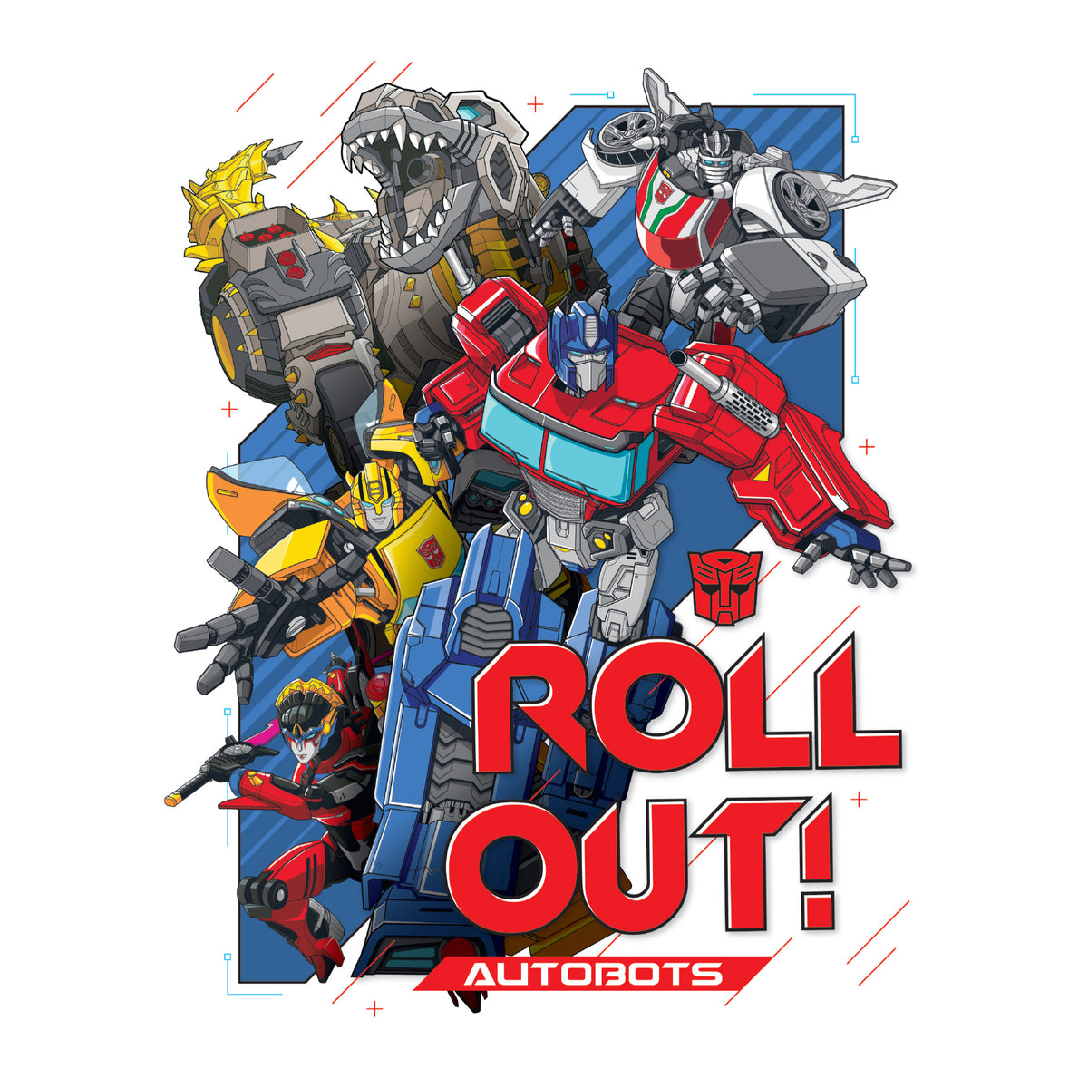 Transformers Autobots - 'Roll Out' - Peel & Stick Poster - Official Ha ...