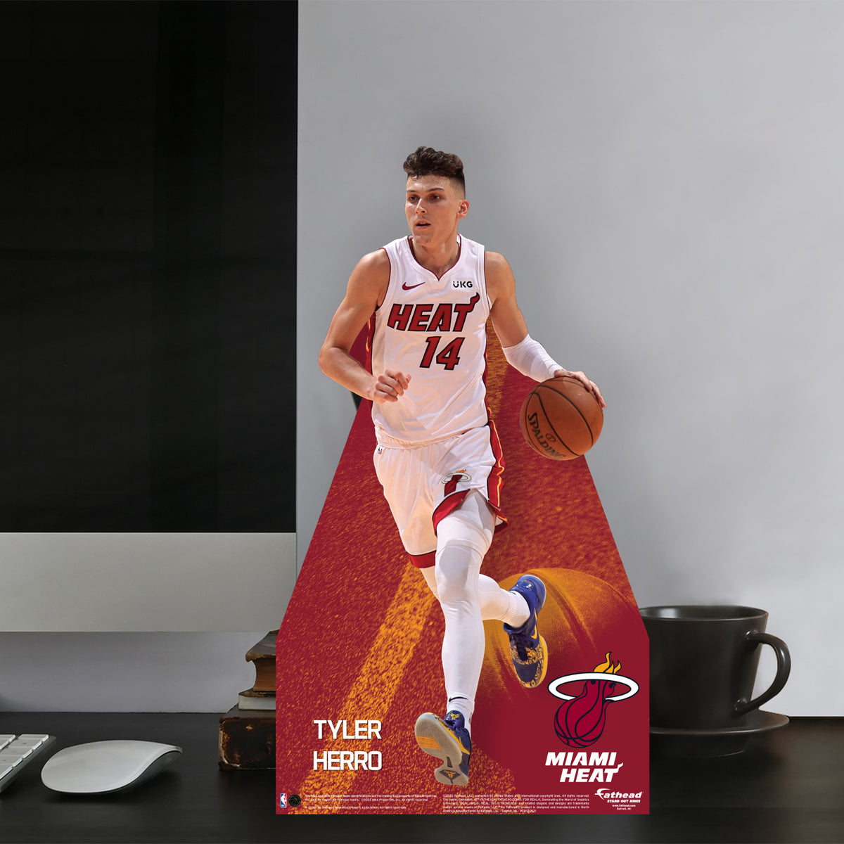Tyler Herro - Mini Stand Out - Official NBA - Miami Heat - Cardstock C ...
