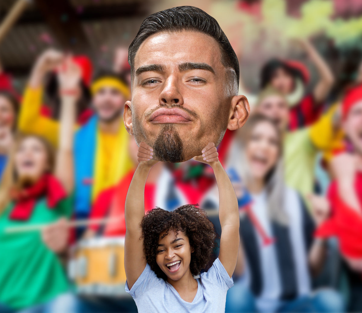 Austin Theory - Big Head - Official WWE - WWE - Foam Core Cutout – Fathead